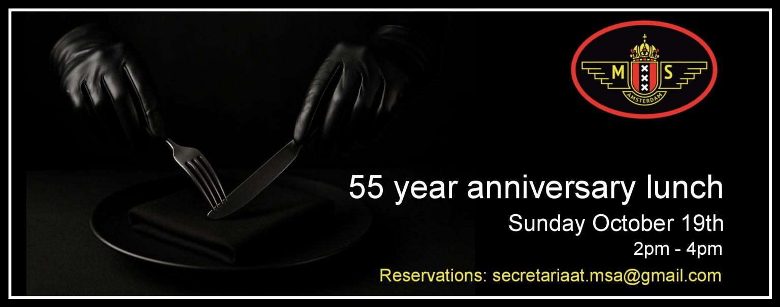 55 years anniversary lunch MSA – Motorsportclub Amsterdam